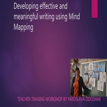 Developing effective and meaningful writing using mind mapping (2 ...
