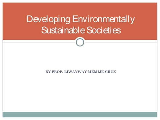 Environment PPTs & Documents | Slideshare
