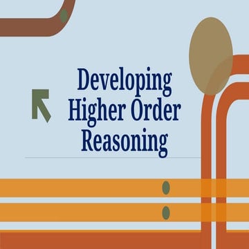 Higher Order Thinking (HOTs) | PPTX