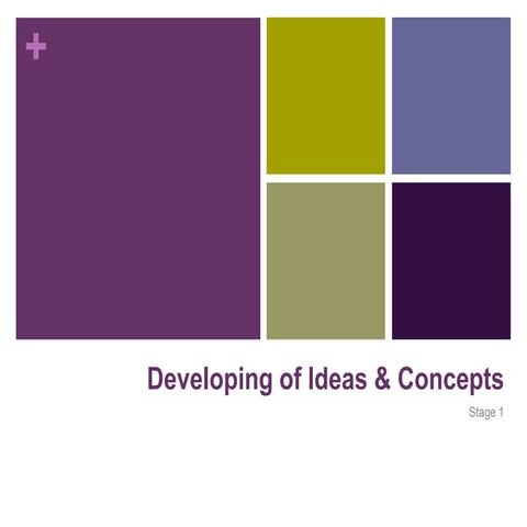 Development of Ideas & Concepts | PPT