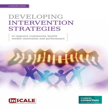 Developing intervention strategies: innovations to improve community ...