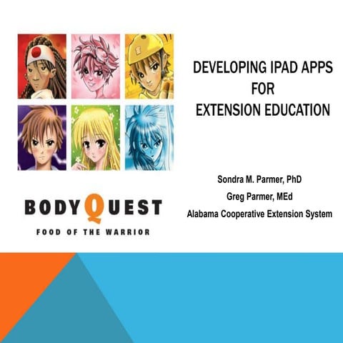 Developing iPad apps for extension education | PPTX