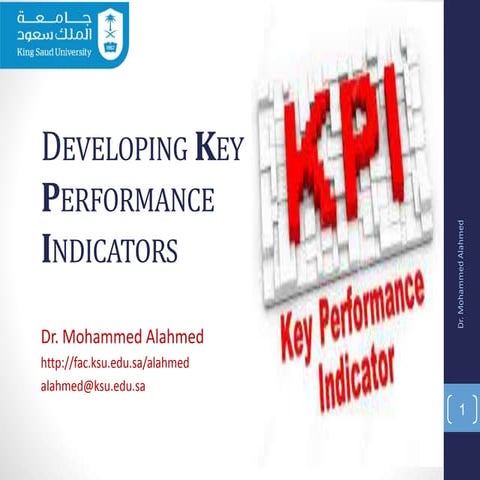 Developing key performance_indicators | PPTX