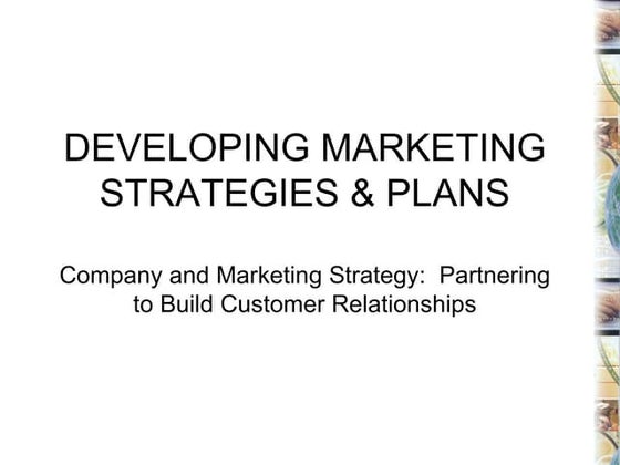 Marketing Planning Process | PPT
