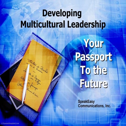 Developing Multicultural Leadership Final | PPT