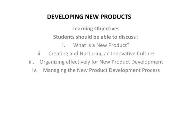 Product management : An Introduction | PPT