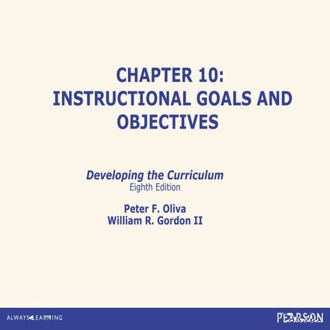 Developing the curriculum chapter 10 | PPT
