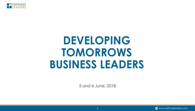 Deloitte Leadership Model | PPT