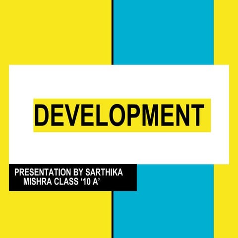 DEVELOPMENT | PPT