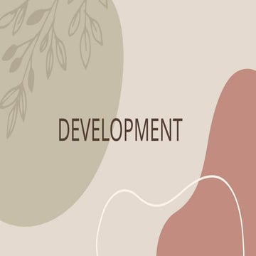 DEVELOPMENT.pptx m0 | PPT