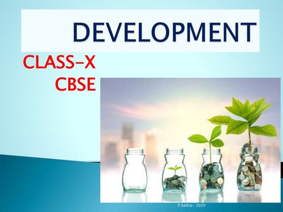 Grade 10 Economics Ch. 1 Development | PPT