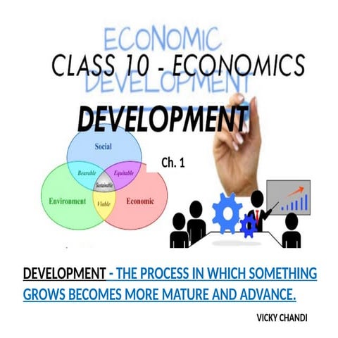 Grade 10 Economics Ch. 1 Development | PDF