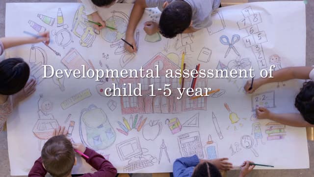 Developmental Screening test (Denver II - Overview) | PPTX