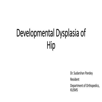 Splints in DDH | PDF