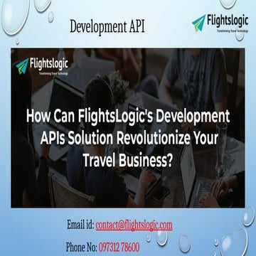 Development API | Travel API Solutions | PPTX