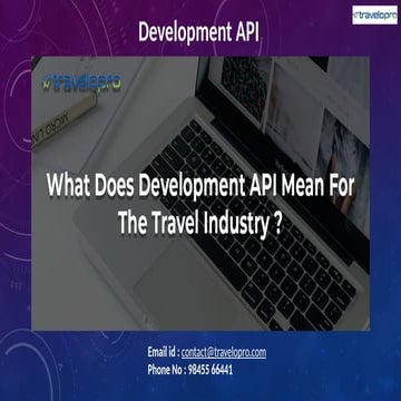 Development API | Travel Agency API | PPTX