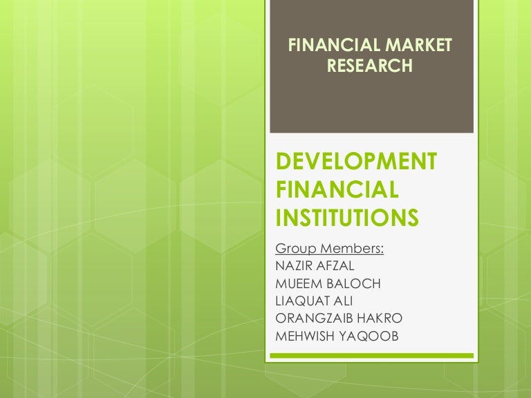 development-financial-institutions