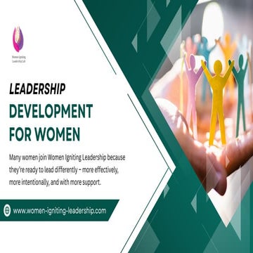 Leadership Development for Women: Skills Every Woman Leader Needs | PDF