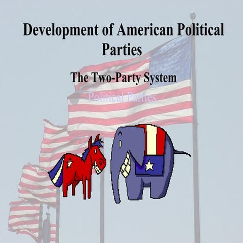 Development of american political parties | PPT