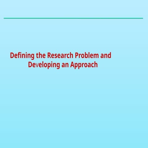 Development of an approach to the problem.ppt
