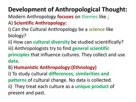Research methods in anthropology | PPT