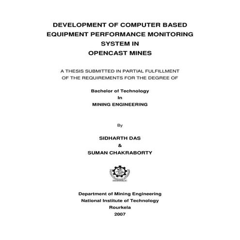 Mining Engineering | PDF