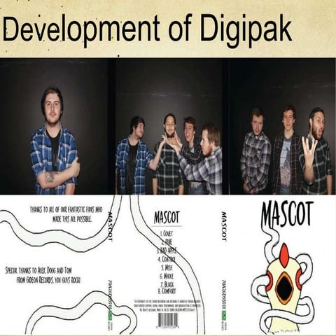 Development of Digipak | PPTX