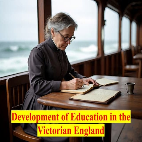 PPT on the Development of Education in the Victorian England | PPTX