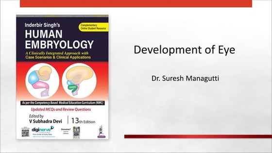 Embryology of the eye | PPTX