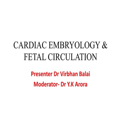 Development of heart ,,embryology,,virbhan | PPTX