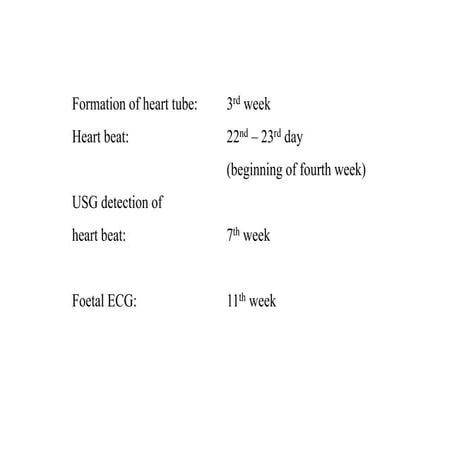 DEVELOPMENT OF HEART NOTES.pdf heart embryo | PPT