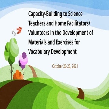 Development of Materials for Vocabulary Development.pptx