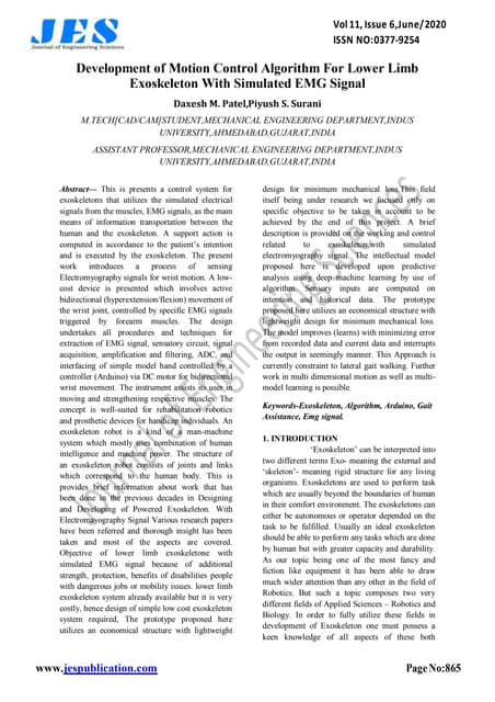 UPPER EXTREMITY ROBOTICS EXOSKELETON: APPLICATION, STRUCTURE AND ACTUATION | PDF