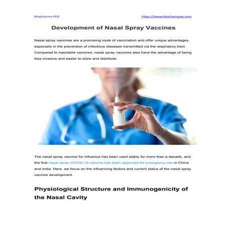 Development of Nasal Spray Vaccines.pdf