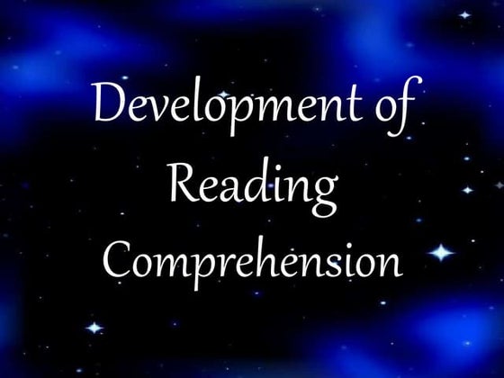What is Developmental Reading? | PPTX | Education