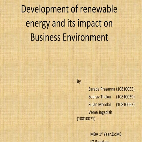 Development of renewable energy 55 59_62_71 | PPT | Power and Energy ...