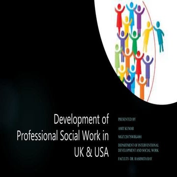 Development of social work in UK and US | PPTX
