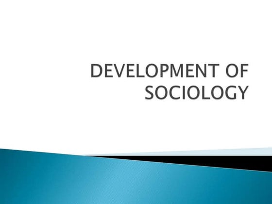 Lec 3. founding fathers of sociology, part 1 | PPT