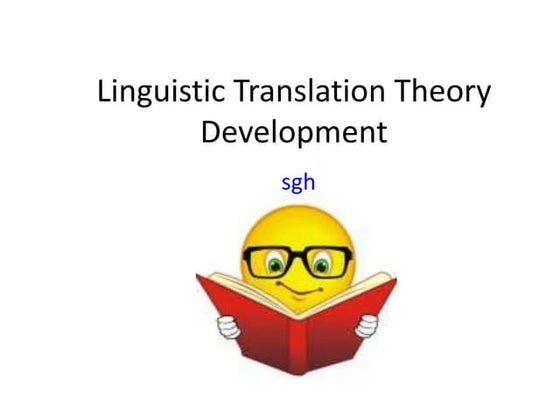 Translation as discovery | PPT