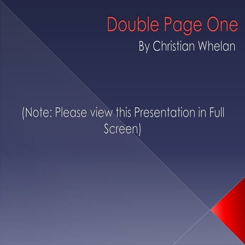 Development page 1 draft one | PPTX | Desktop Publishing | Computer ...