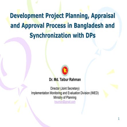 Development Planning and Project Approval Process TA | PDF | Business ...