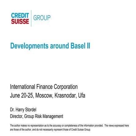 Impact of Recent Supervisory Guidance on Capital Planning | PDF