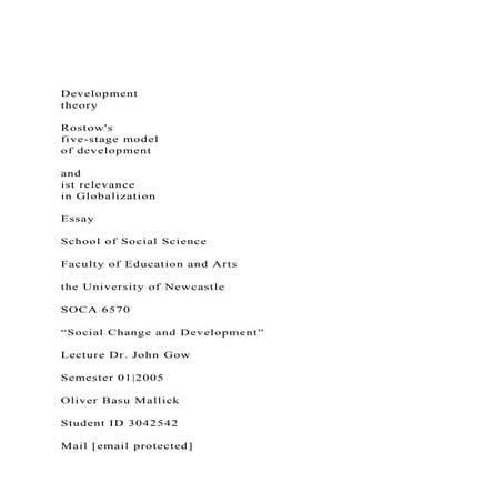 1 modernization theory of development | PPT