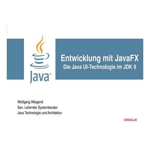 Development With Javafx 9 In Jdk 901 Ppt 3883