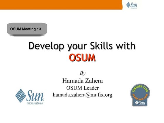Introduction To Osum. | PPT