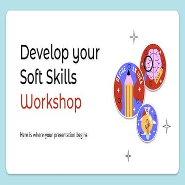 Develop your Soft Skills Workshop by Slidesgo.pptx | Free Download