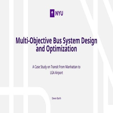 Deven Barth Urban Transport Term Project.pptx