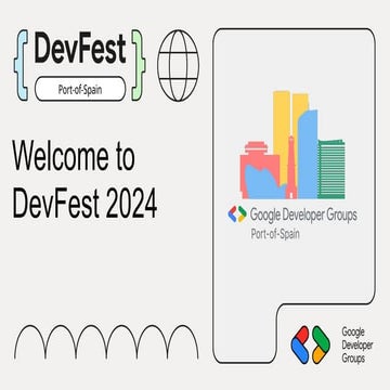 GDG DevFest Port-of-Spain 2024 Event Slide Deck | PPTX
