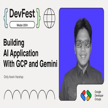 Building AI Application With GCP and Gemini | PDF