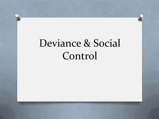 Conformity and Deviance UCSP | PPTX